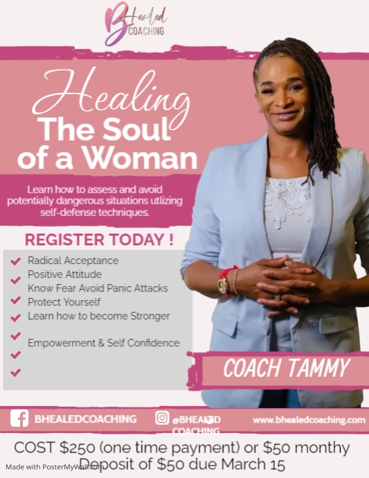 Women\s Self Defense Flyer Template | PosterMyWall