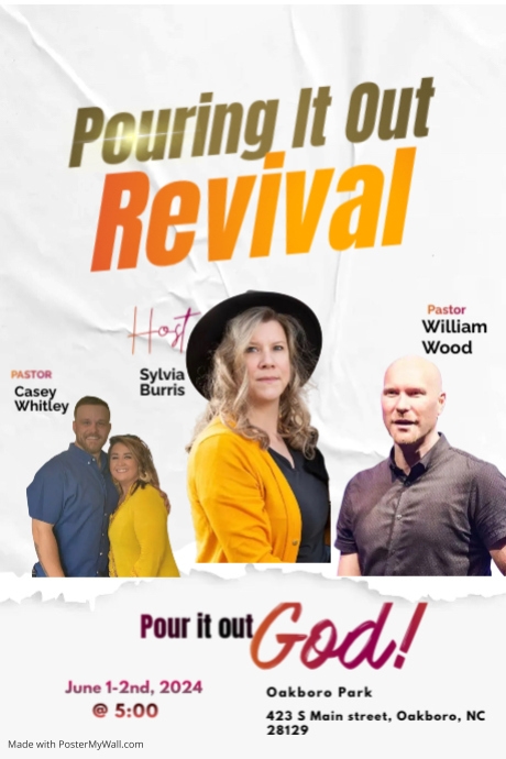 prayer revival conference | PosterMyWall