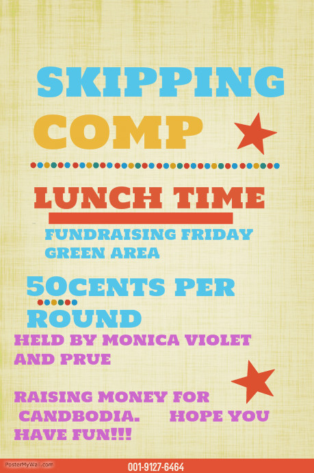 skipping comp | PosterMyWall