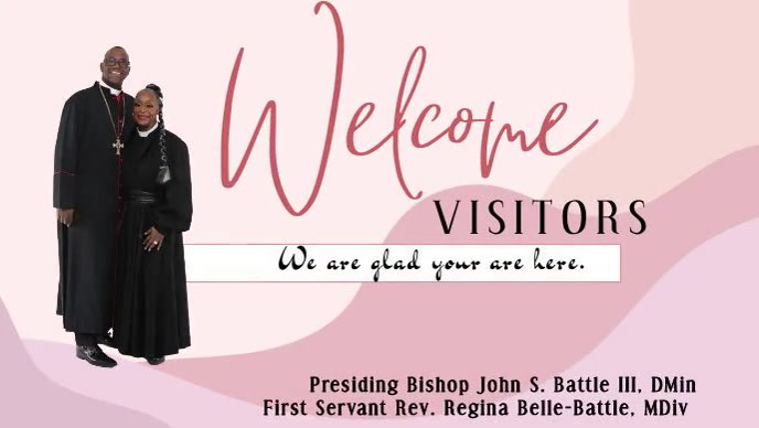 Welcome Vistors | PosterMyWall