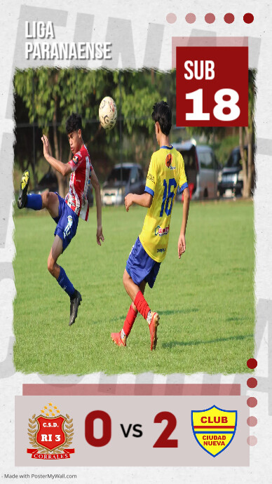 Full Time Match Soccer Template (1) | PosterMyWall