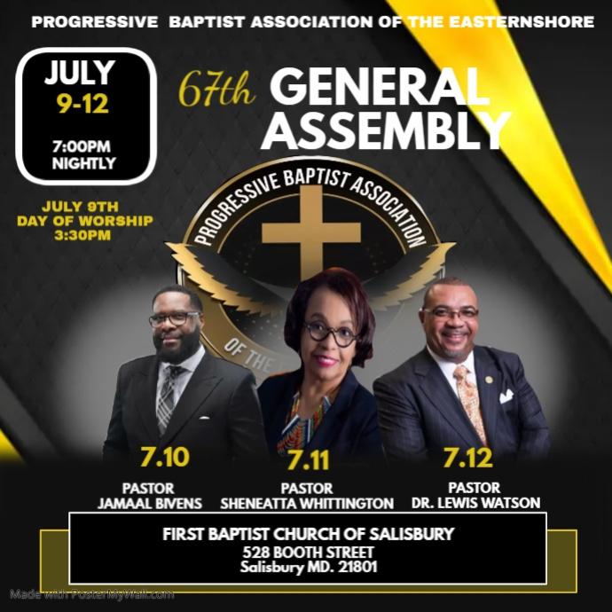 Copy of general assembly | PosterMyWall