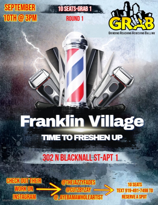 GRAB CUTS_JAZZ_CREW | PosterMyWall