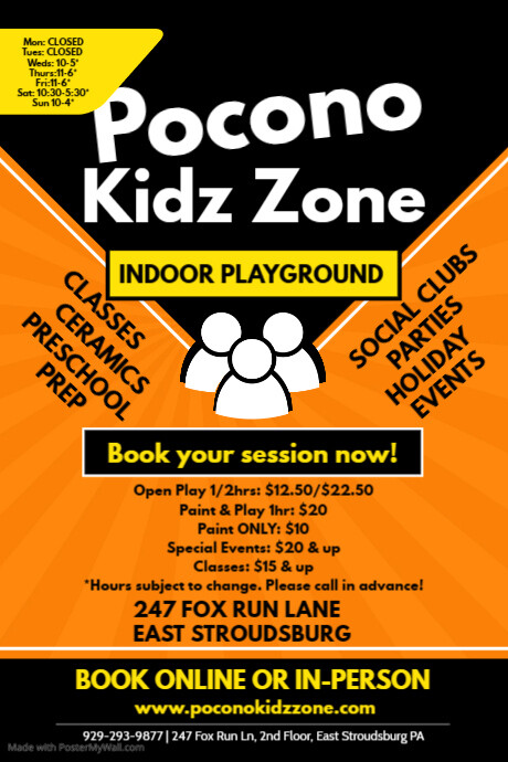 Kidz Zone! | PosterMyWall