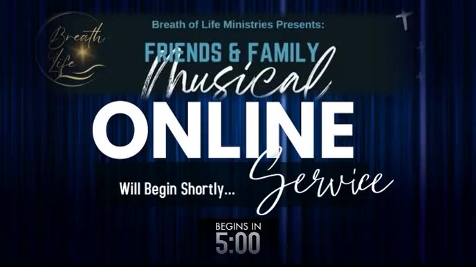 Sunday Service countdown video | PosterMyWall