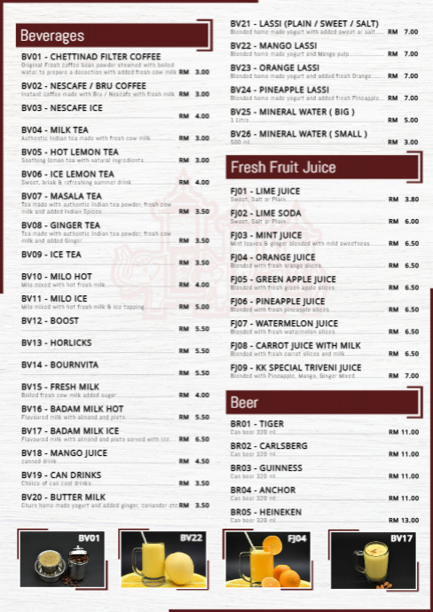Copy of KK Menu_P7 | PosterMyWall