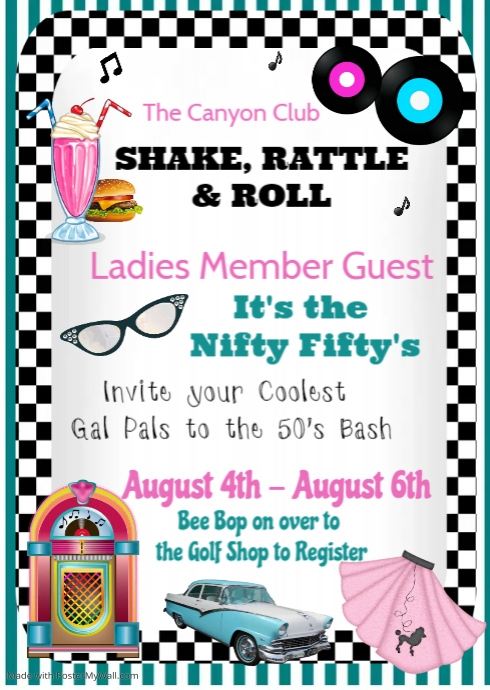 Ladies Member Guest 2022 Flyer | PosterMyWall