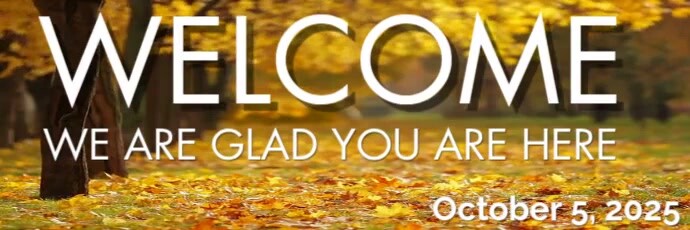 Welcome Church Digital Display | PosterMyWall