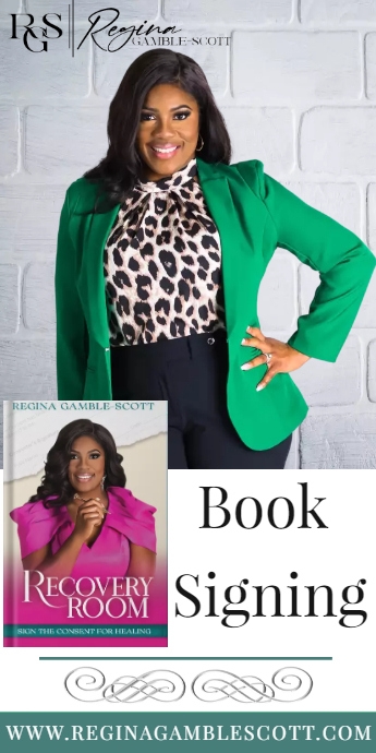 Recovery Room Book Signing Banner (2) | PosterMyWall