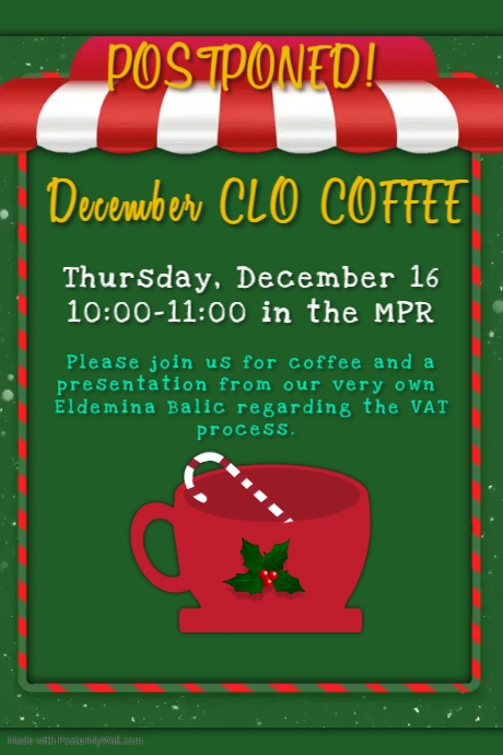 Copy of Copy of Christmas coffee,coffee menu,event | PosterMyWall
