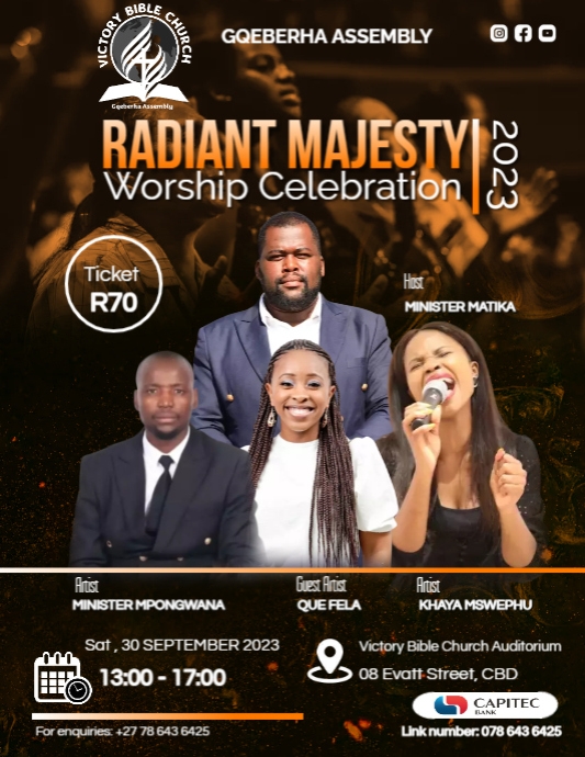 Copy of worship experience | PosterMyWall