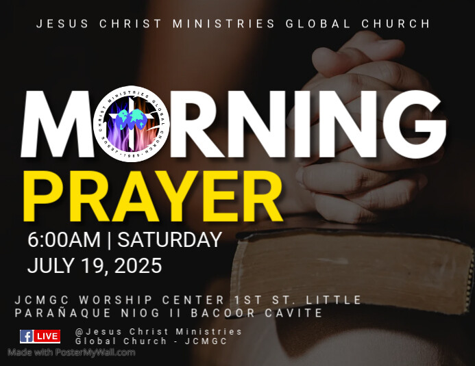 Wednesday Morning Devotion Template | PosterMyWall