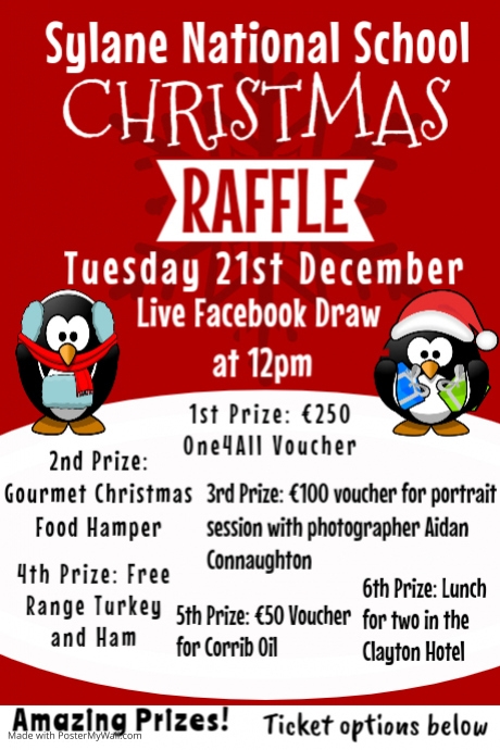 Copy of Christmas Raffle | PosterMyWall
