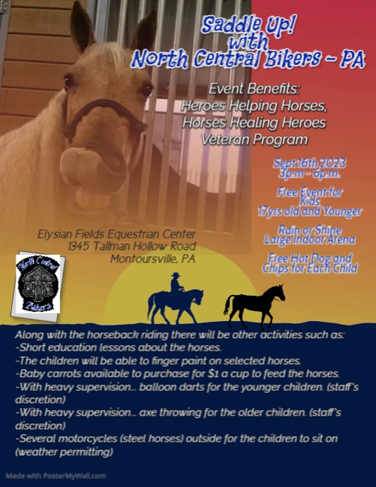 Copy of horseback riding lessons flyer template ad | PosterMyWall