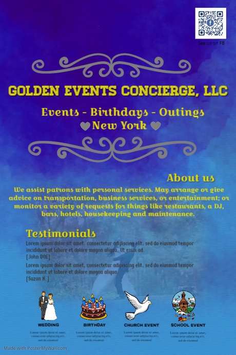 Event Planner Flyers | PosterMyWall