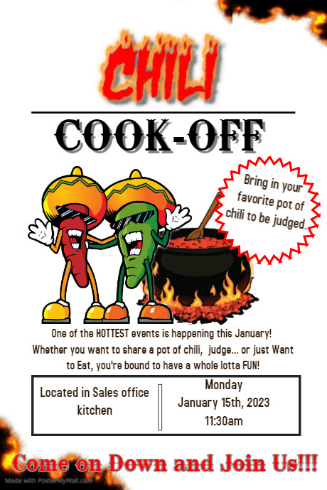 Cook Off | PosterMyWall