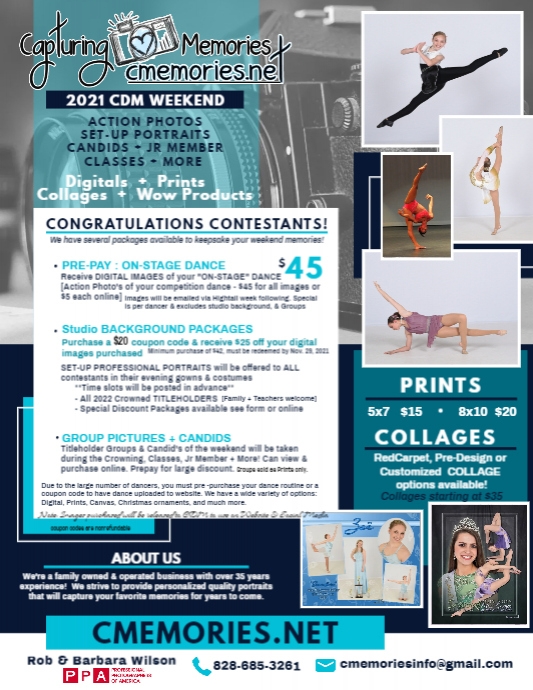 Copy of CDM Contestant Flyer | PosterMyWall