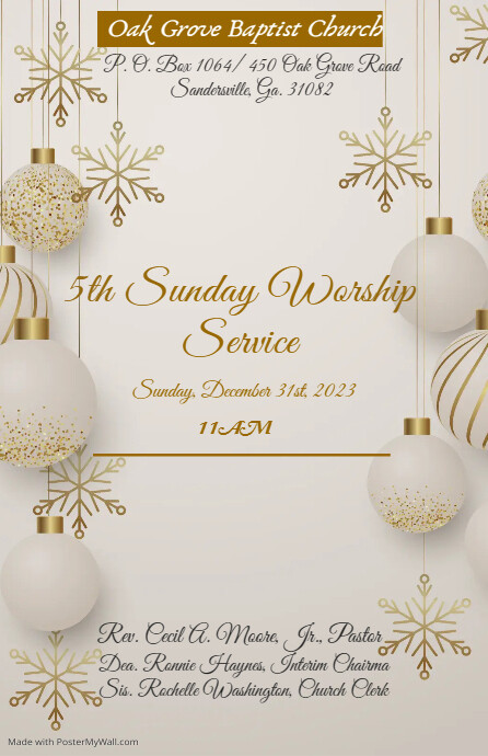 Crossover Church service | PosterMyWall