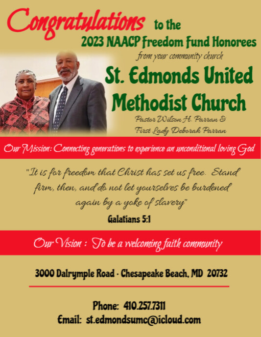 Church Anniversary Patron Ad (1) | PosterMyWall