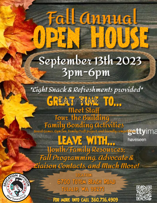 Copy of FALL 2023 OPEN HOUSE | PosterMyWall