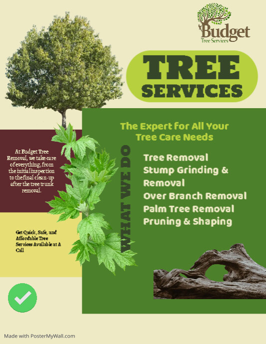 Tree Services Flyer | PosterMyWall