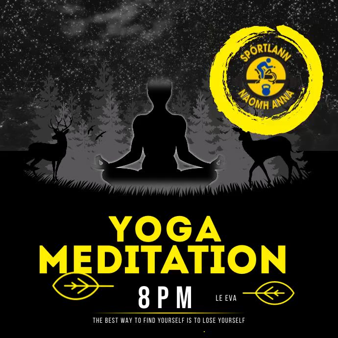 YOGA / MEDITATION BANNER | PosterMyWall