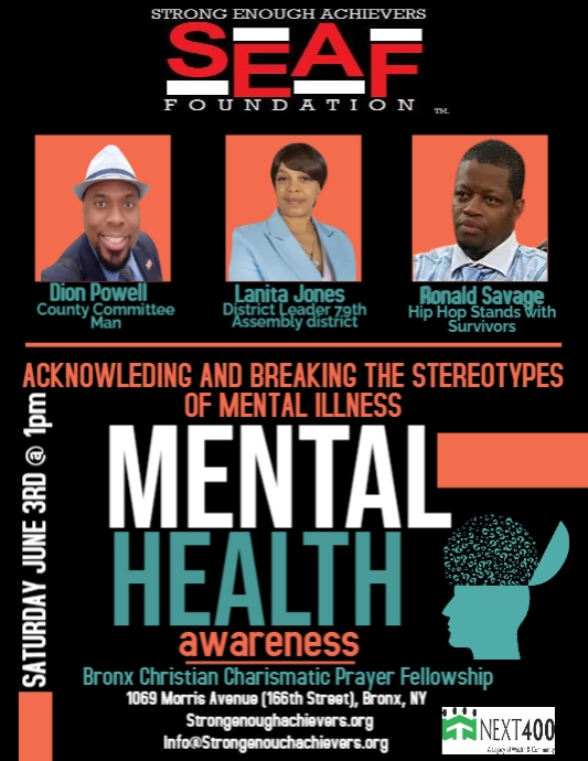 Mental Health Poster SEAF2 | PosterMyWall