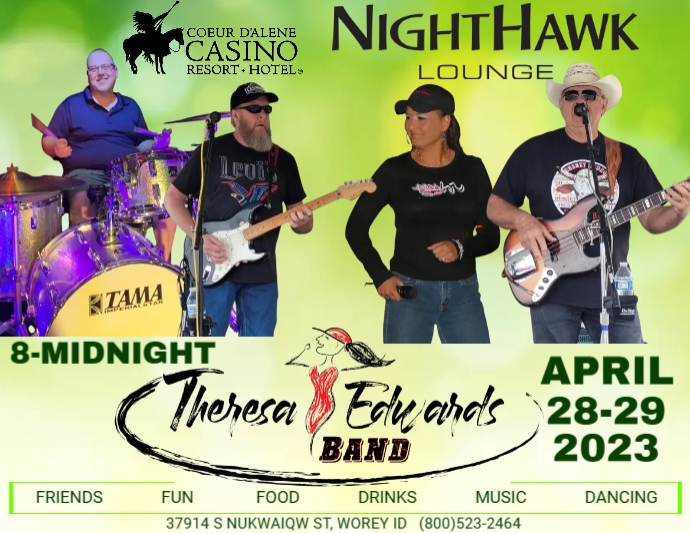 Copy of BAND CDA CASINO 2023-28 AND 29 | PosterMyWall