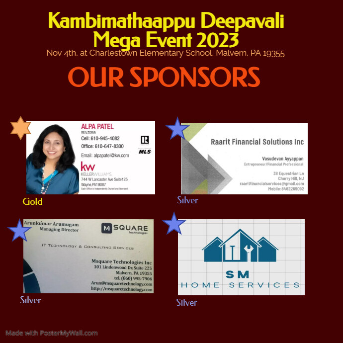 Sport sponsors list | PosterMyWall