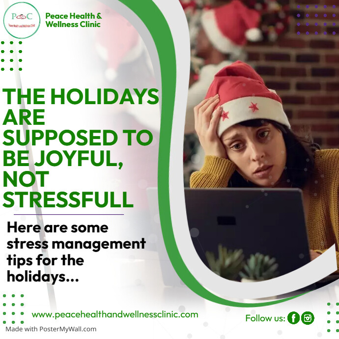 Copy of Holiday Stress 1 | PosterMyWall