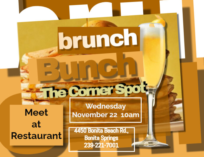 BRUNCH BUNCH (1) | PosterMyWall