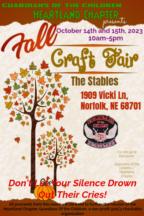 Fall Craft Fair | PosterMyWall