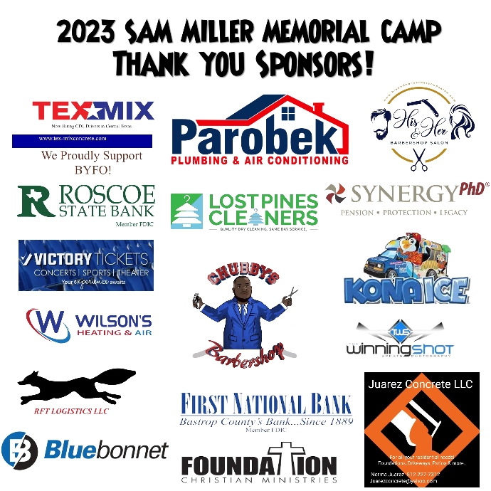 Sponsors thank you | PosterMyWall