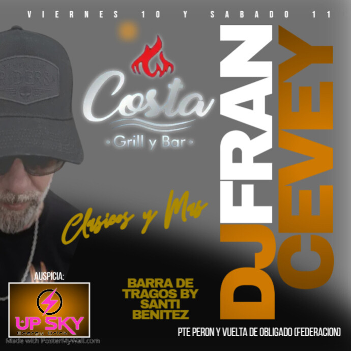 DJ FRAN | PosterMyWall