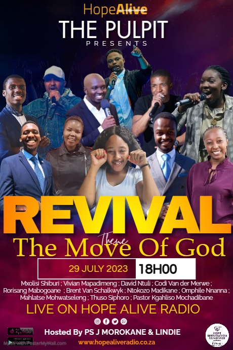 Revival Service | PosterMyWall