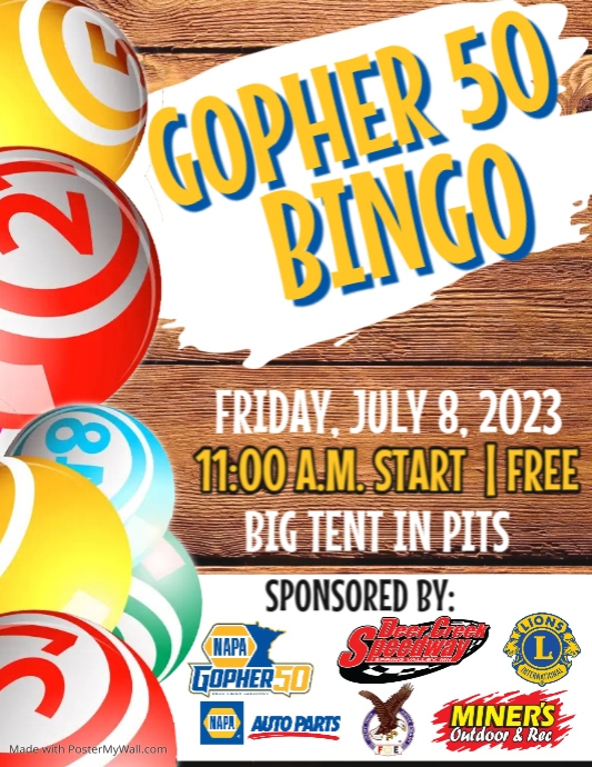 Copy of Bingo Poster | PosterMyWall