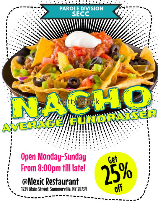 Nacho Mondays Flyer | PosterMyWall