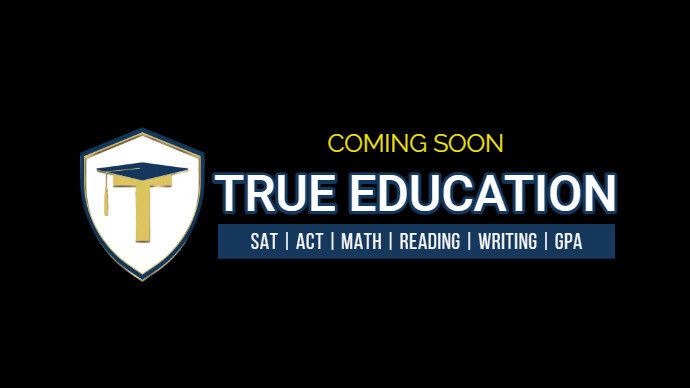 Copy of True Education logo | PosterMyWall