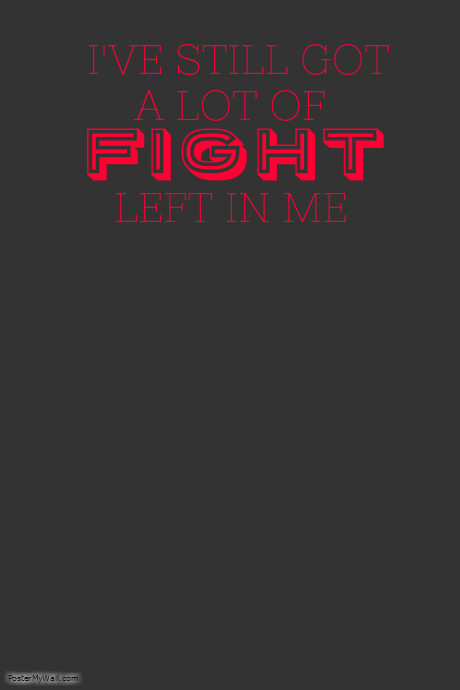 Fight Song | PosterMyWall