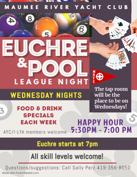 Euchre Tournament Flyer | PosterMyWall