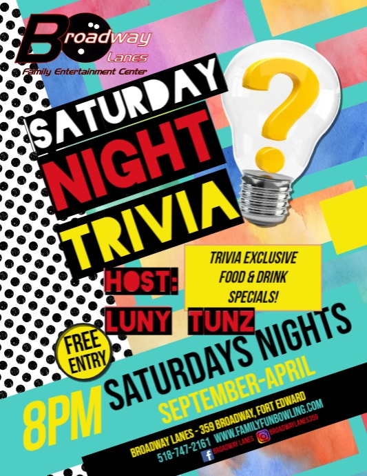 Trivia Night Poster | PosterMyWall