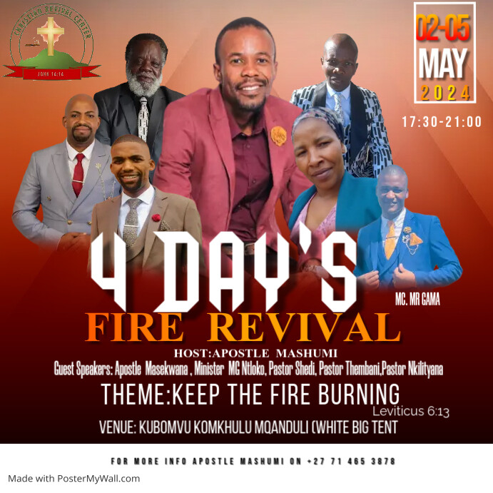 Copy of lock-down worship flyer | PosterMyWall