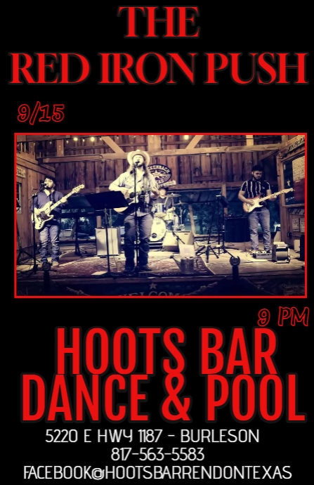 Copy of RED IRON PUSH (1) | PosterMyWall