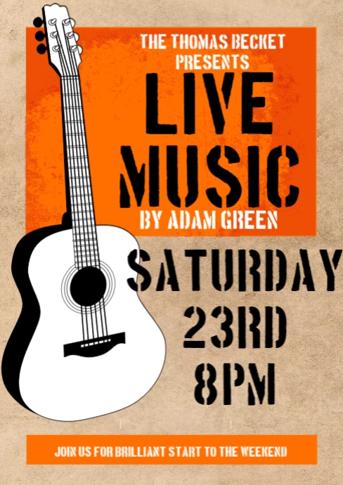 Adam Green1 | PosterMyWall