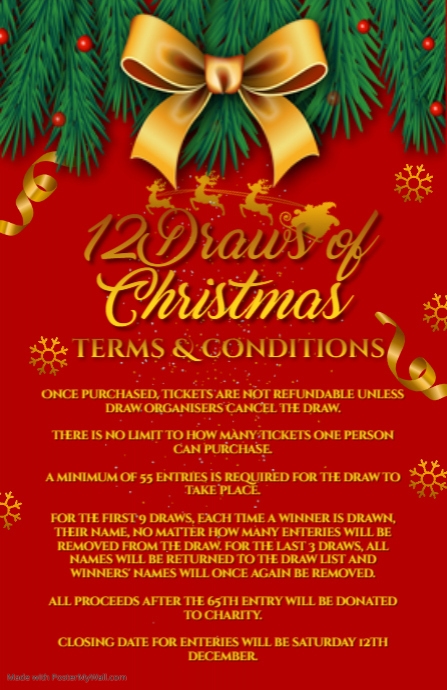 12 DOC T's & C's | PosterMyWall