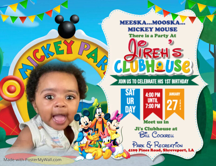 Mickey Mouse | PosterMyWall