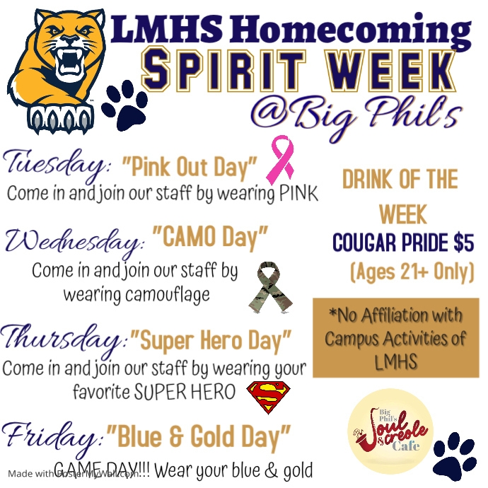Copy of Spirit Week | PosterMyWall