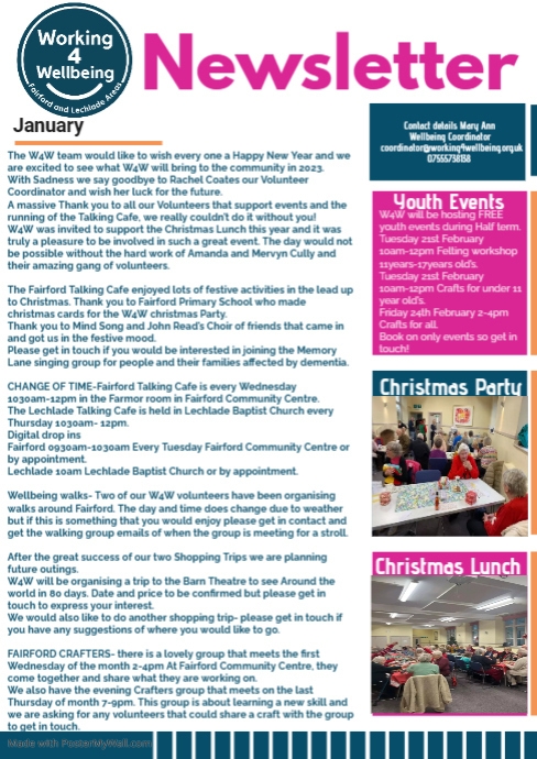 Orange Custom Branded Newsletter Page (4) | PosterMyWall