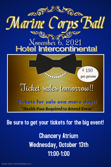 Marine Ball | PosterMyWall