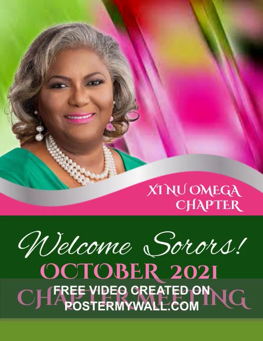 OCTOBER CHAPTER MEETING | PosterMyWall